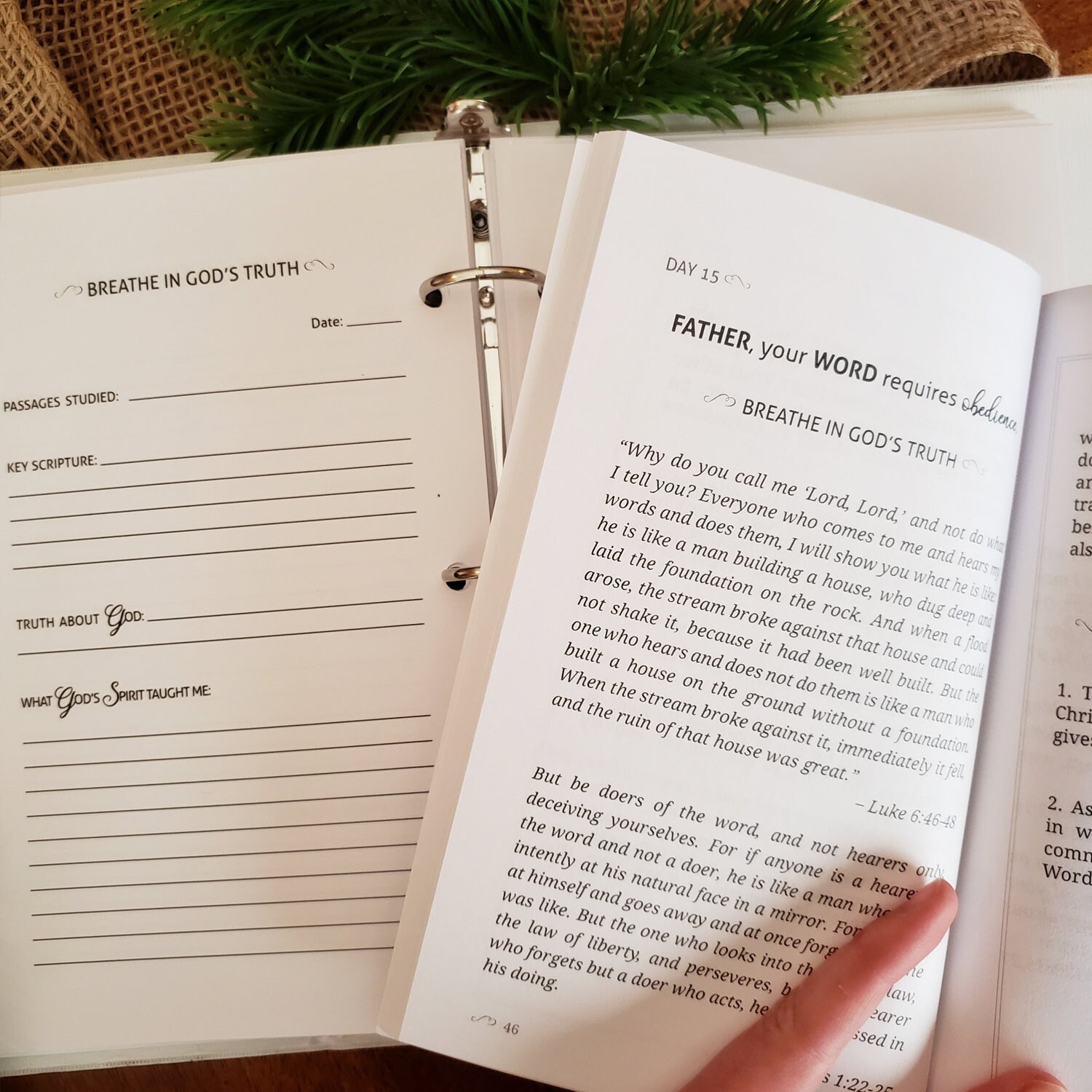 Breathing Grace Journal Downloadable Prayer Journal Bible Study Journal ...