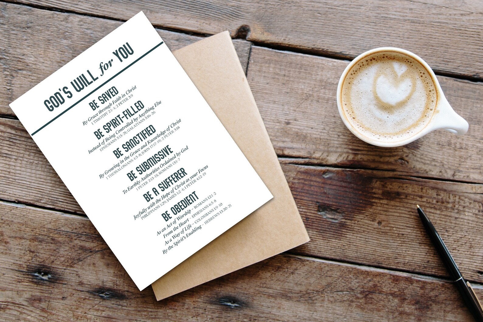 God's Will Printable Scripture Artwork Bible Verse Art Will of God ...