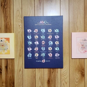 God's Attributes ABC Printable - Abcs - Wall Art - Digital Dowload ...