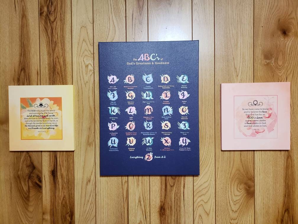 God's Attributes ABC Printable - Abcs - Wall Art - Digital Dowload ...