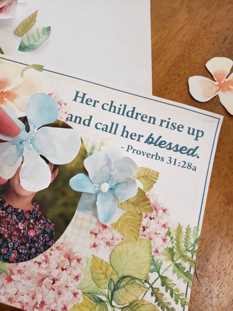 Mother's Day Craft Proverbs 31:28 Mother's Day - Etsy