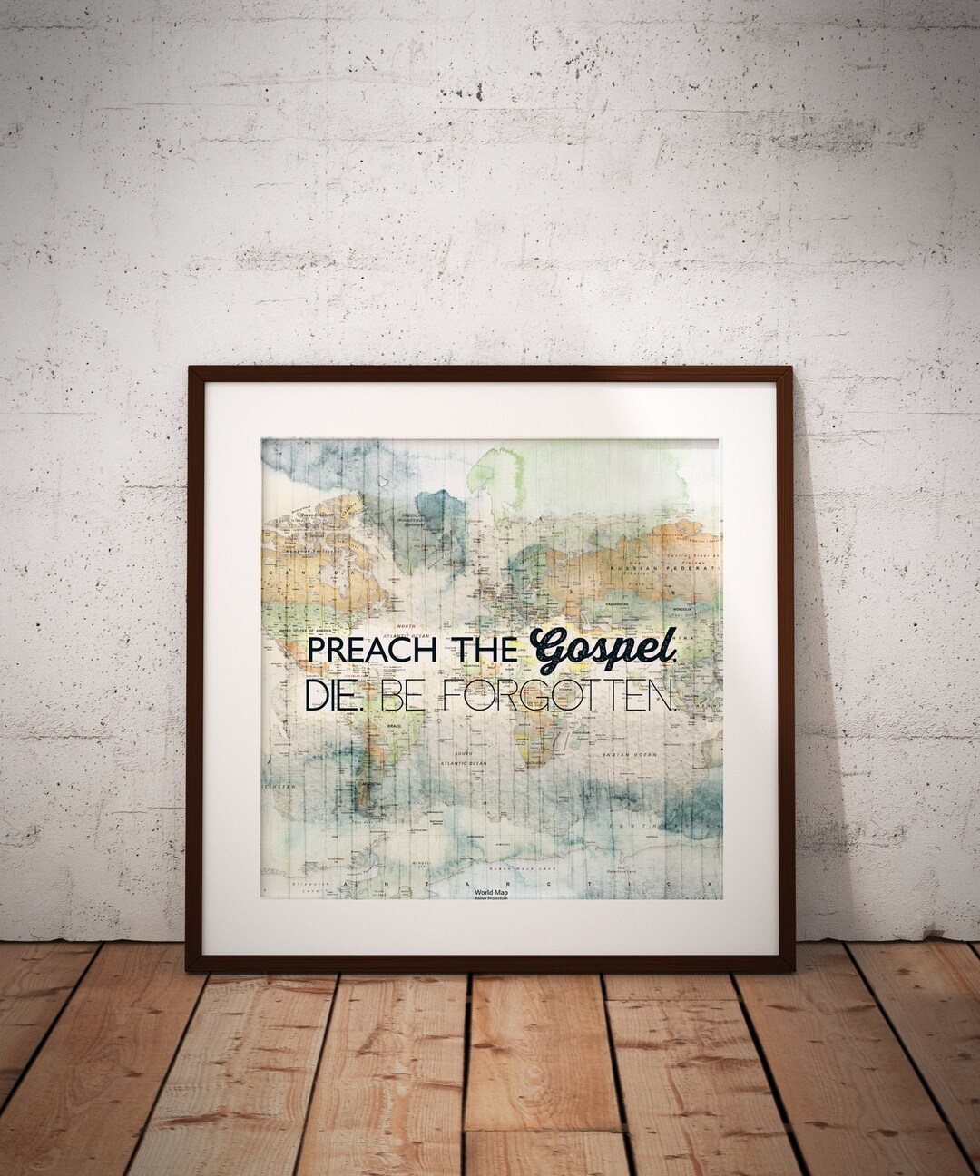 Printable Scripture Artwork - Missions Quote - Inspirational Quote ...