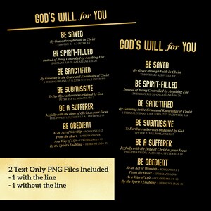 God's Will Printable - Scripture Artwork - Bible Verse Art - Will of ...