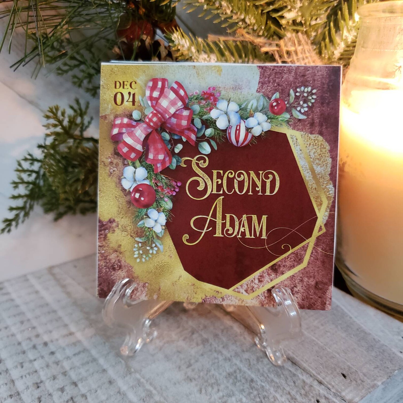 Names of Jesus Advent Flash Cards - Advent Squares - Christmas Cards ...