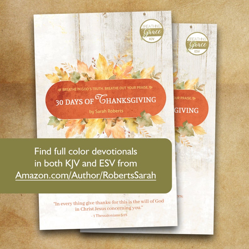 Set of 32 Printable Thanksgiving Scripture Cards KJV and ESV - Etsy