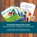 Gospel Flash Cards - Bible Memory and Meditation Cards About the Gospel ...