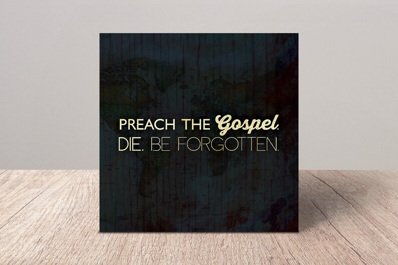 Printable Scripture Artwork Missions Quote Square Print - Etsy