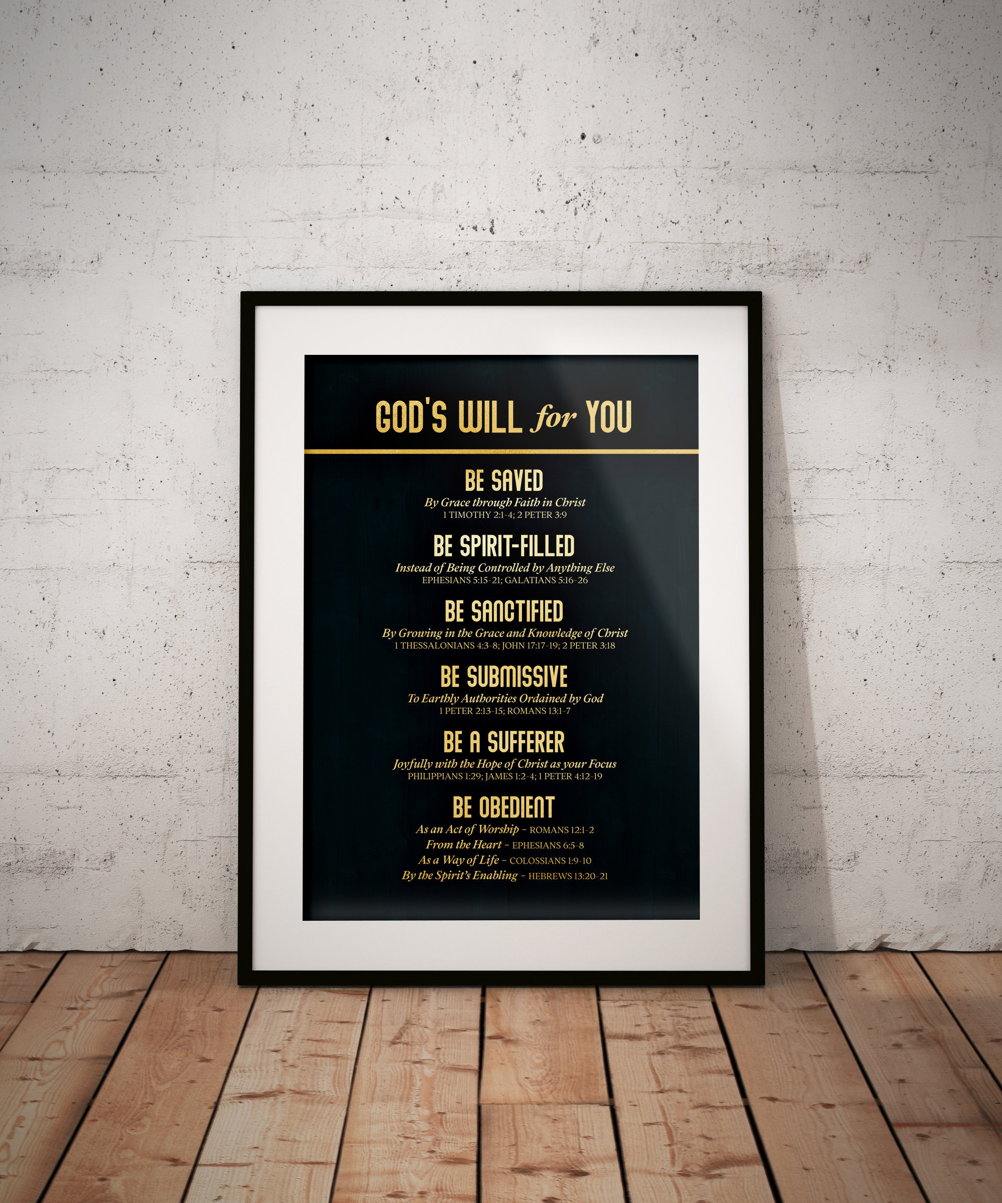 God's Will Printable - Scripture Artwork - Bible Verse Art - Will of ...