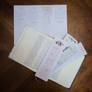 True Wisdom Bible Study Bookmarks - Scripture Memory Prompts ...