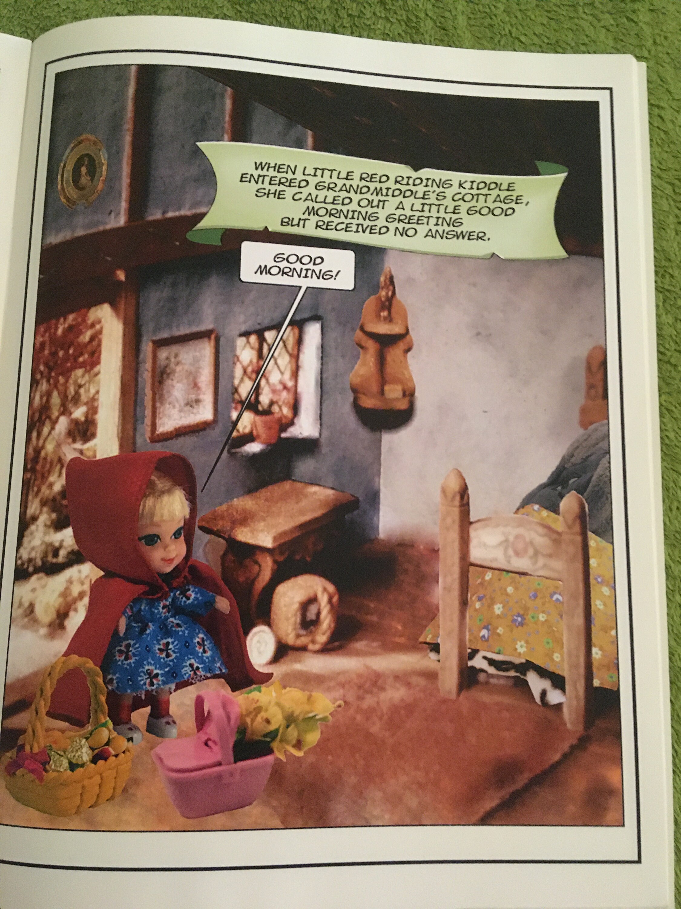 Little Red Riding Kiddle Storybook Forest Comics ISBN 978-0-9785872-4-6 ...