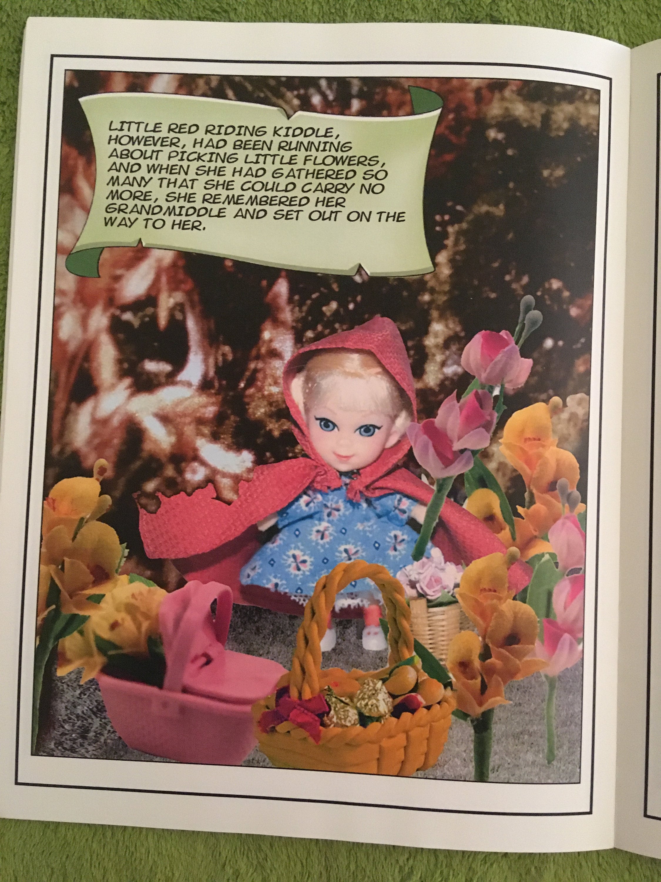 Little Red Riding Kiddle Storybook Forest Comics ISBN 978-0-9785872-4-6 ...