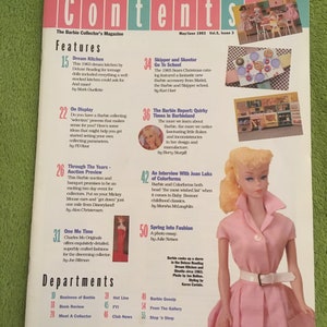 6+ Lbs of Barbie Bazaar and Miller's Barbie Collector Magazines - 9 Issues - Read Description - Etsy