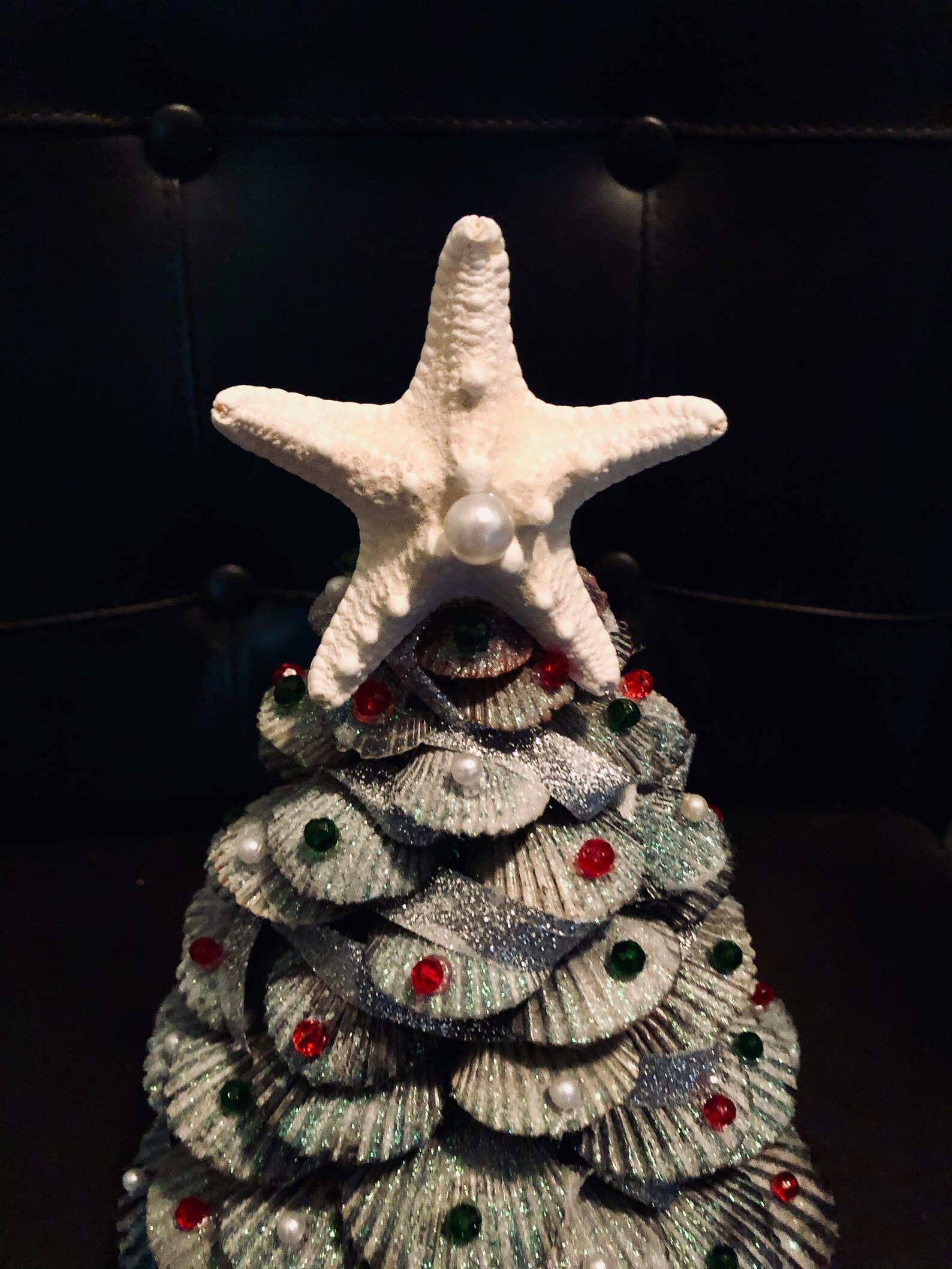 12 Inch Tabletop Scallop Shell Tree - Etsy