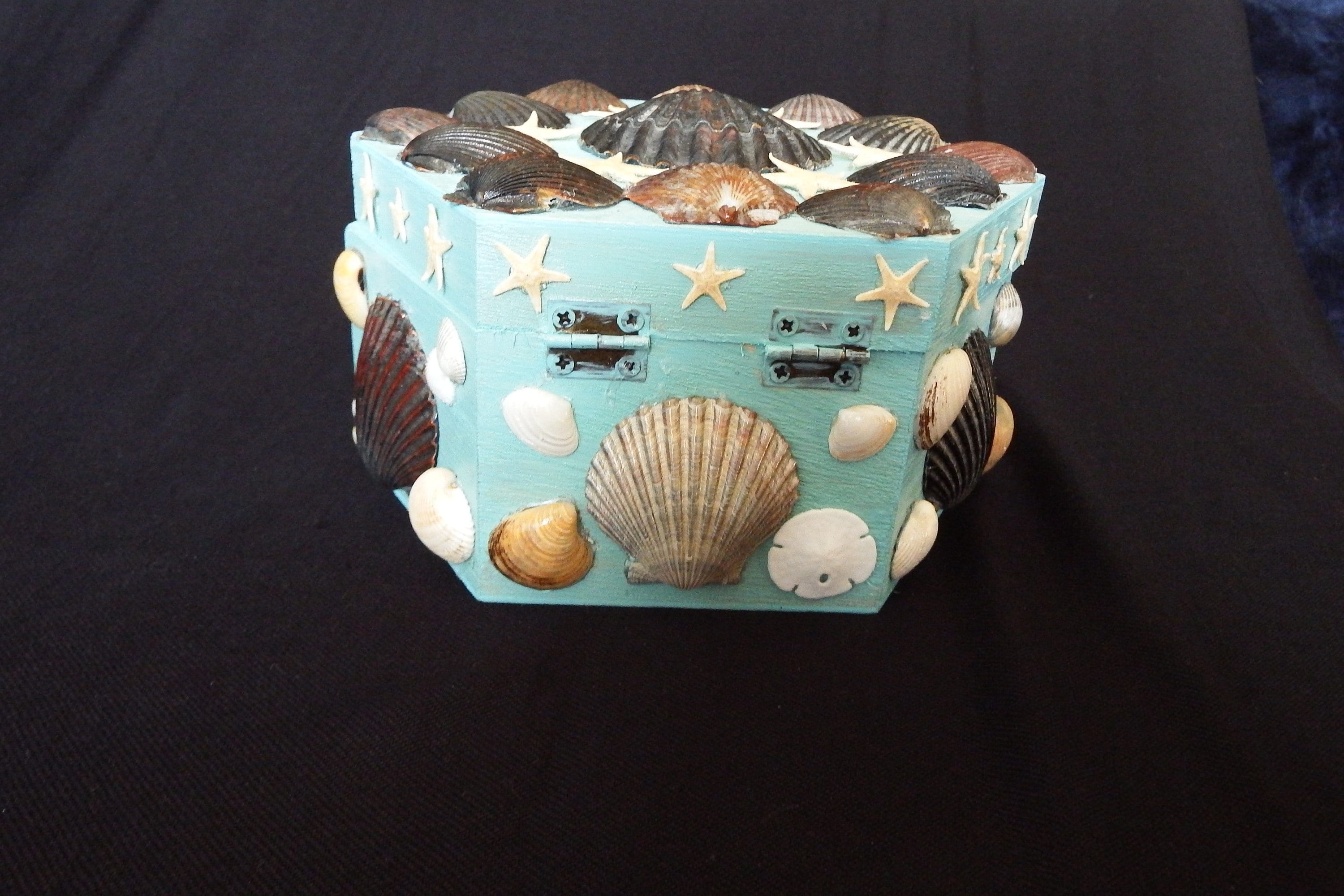 Seaside Trinket Box; Keepsake Box; Beach Pass Box; Beach Badge Box - Etsy