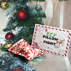 Christmas Elf Prop Pillow Fight Christmas Tradition Elf Decorations ...