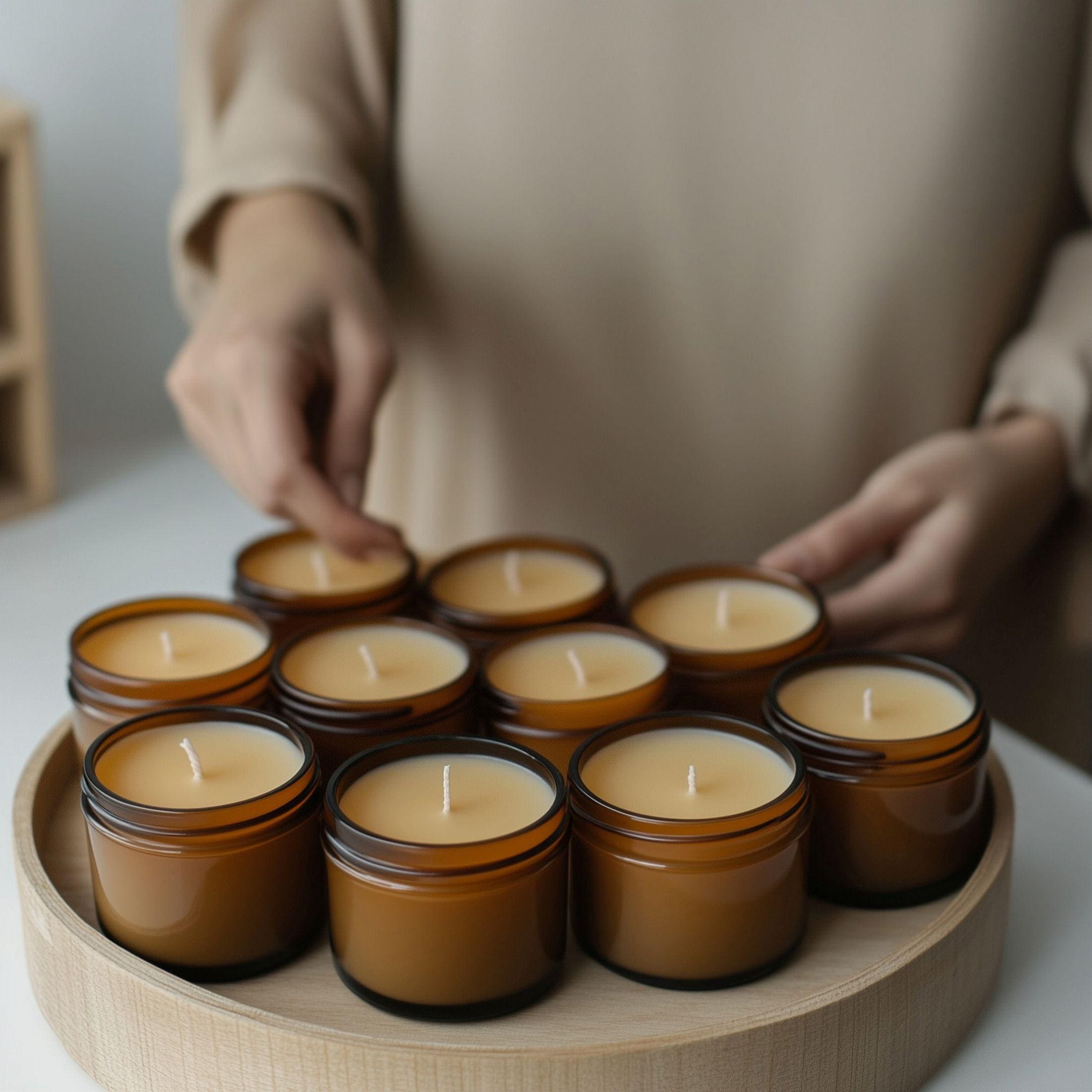 Custom Soy Candles Bulk Soy Candles Small Wholesale Candles Wedding ...