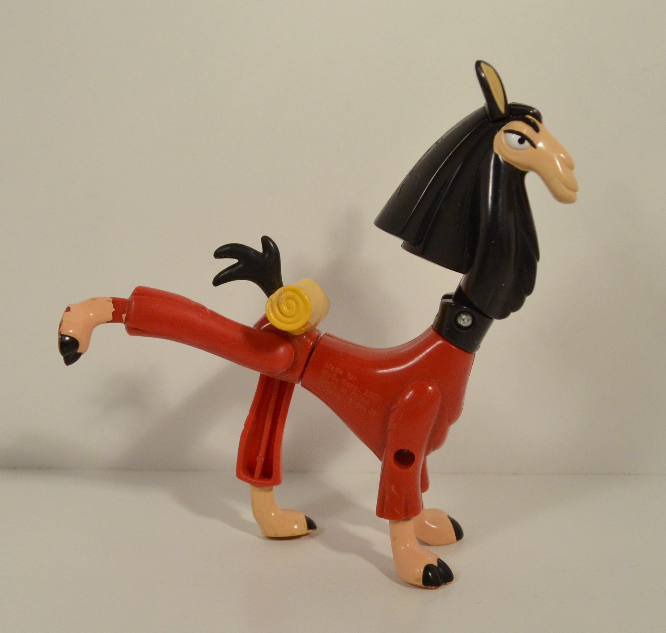 RARE Llama Kuzco Mcdonald's Happy Meal Toy Europe Issued Pull Apart ...