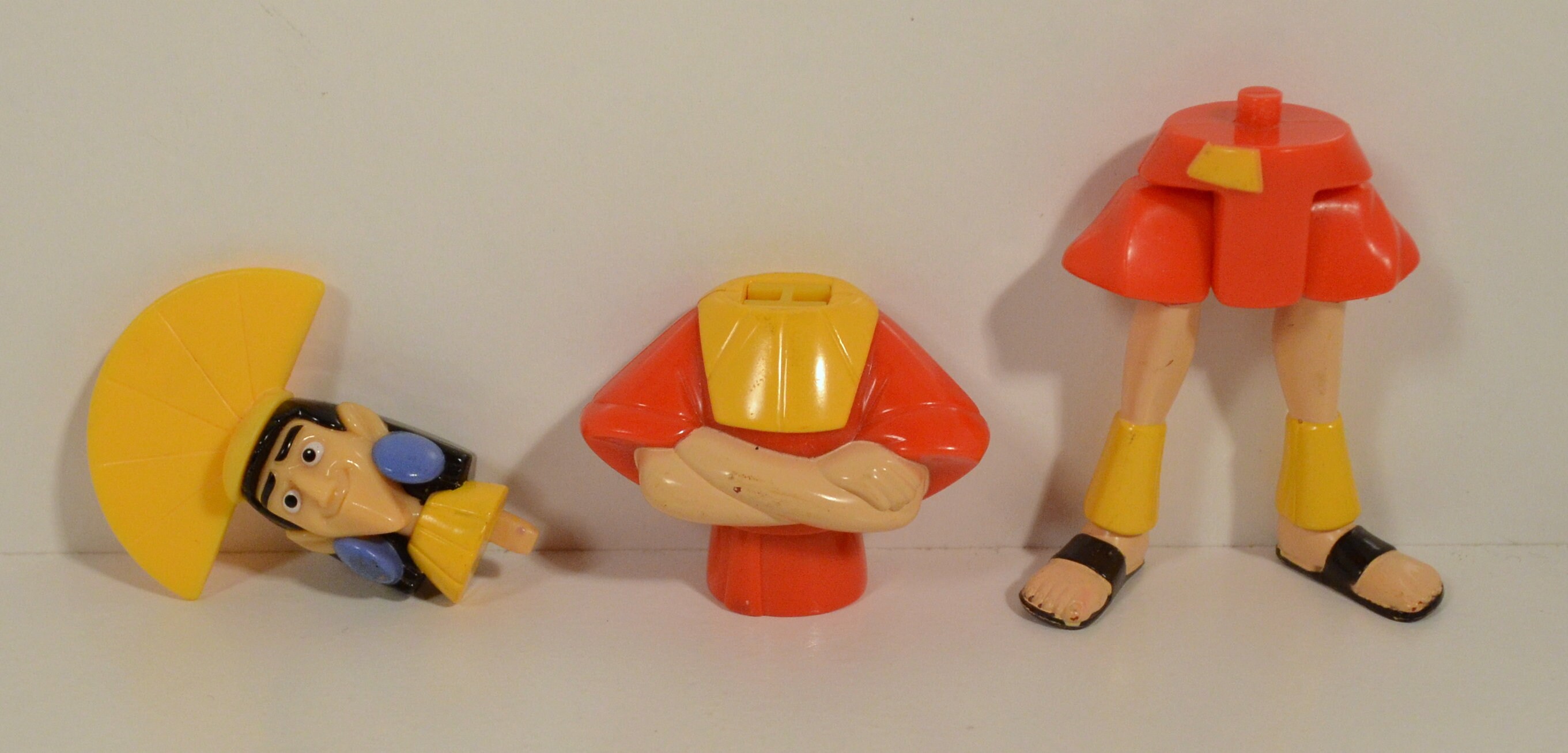 RARE Human Kuzco Mcdonald's Happy Meal Toy Europe Issued Pull Apart ...