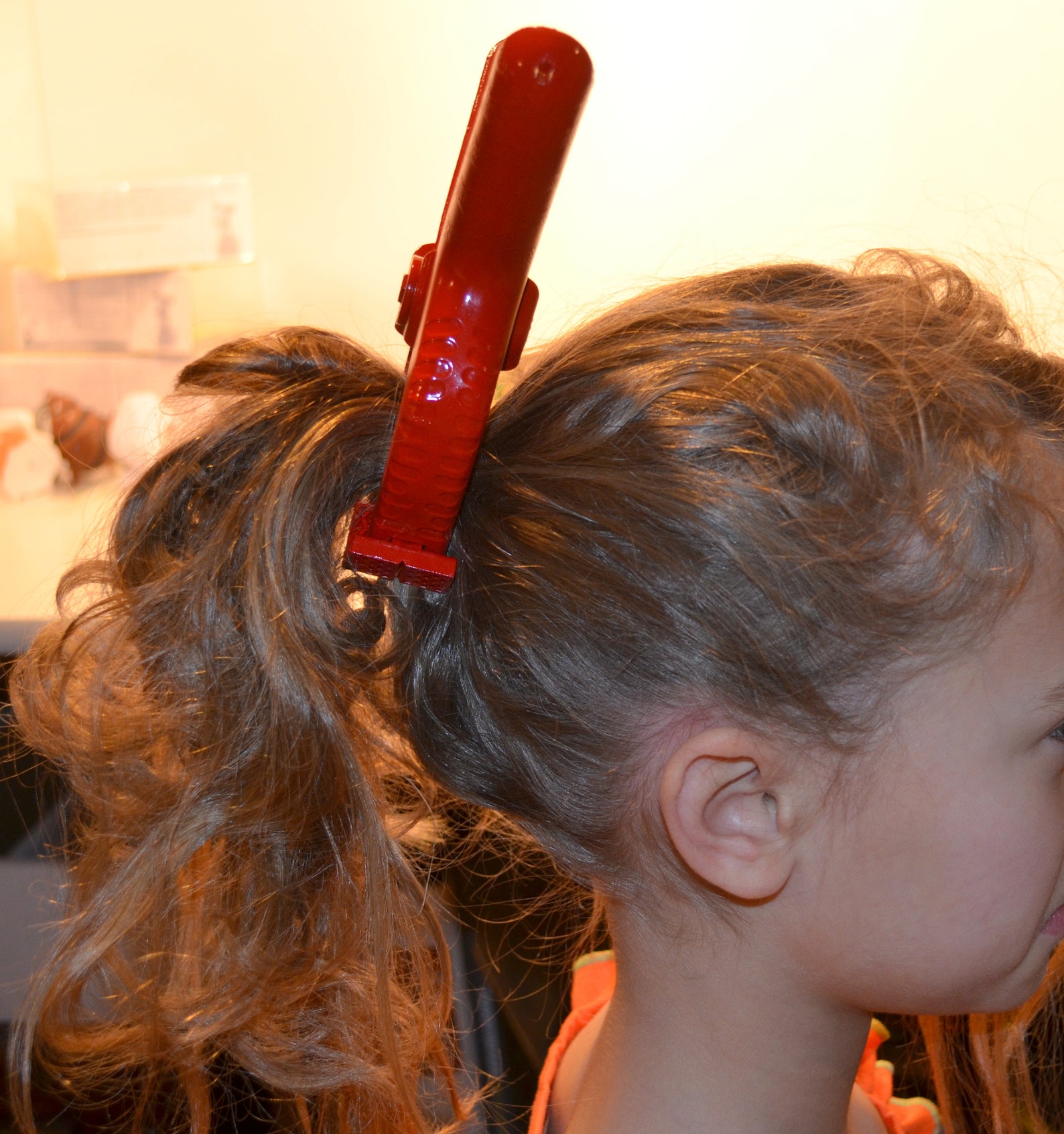 Disney Ghibli Arrietty Cosplay Costume Red Hair Clip & | Etsy