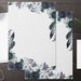 Dark Boho Floral Stationary, Lined and Unlined Journaling Papers ...