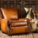 Ranchero Chair | Fine Leather | American Made - Etsy