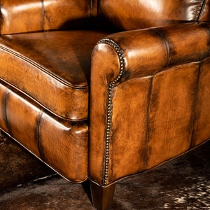 King Ranch Leather Recliner | American Made | High End | Western ...