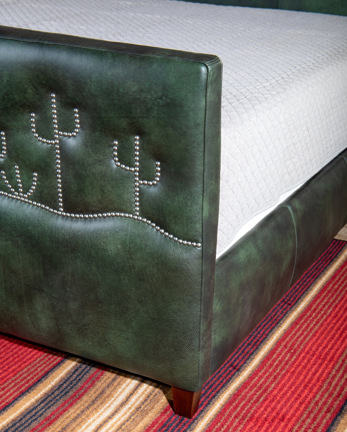Legends Cacti Bed | Full Grain Leather | American Made - Etsy