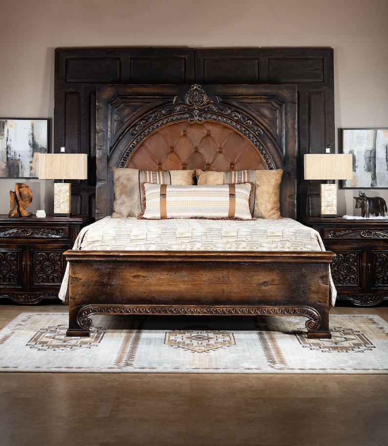 Catalina Bed | Spanish Style | American Made - Etsy