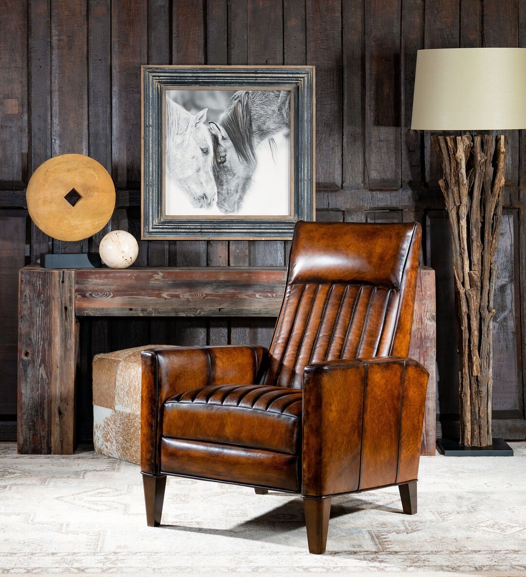 Memphis Leather Recliner | Modern Rustic | American Made | High Quality ...