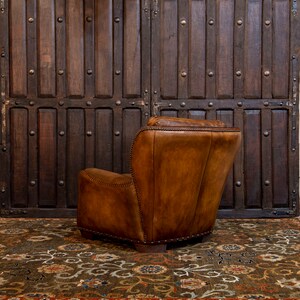 Ranchero Chair Fine Leather Chair Oversized Western - Etsy