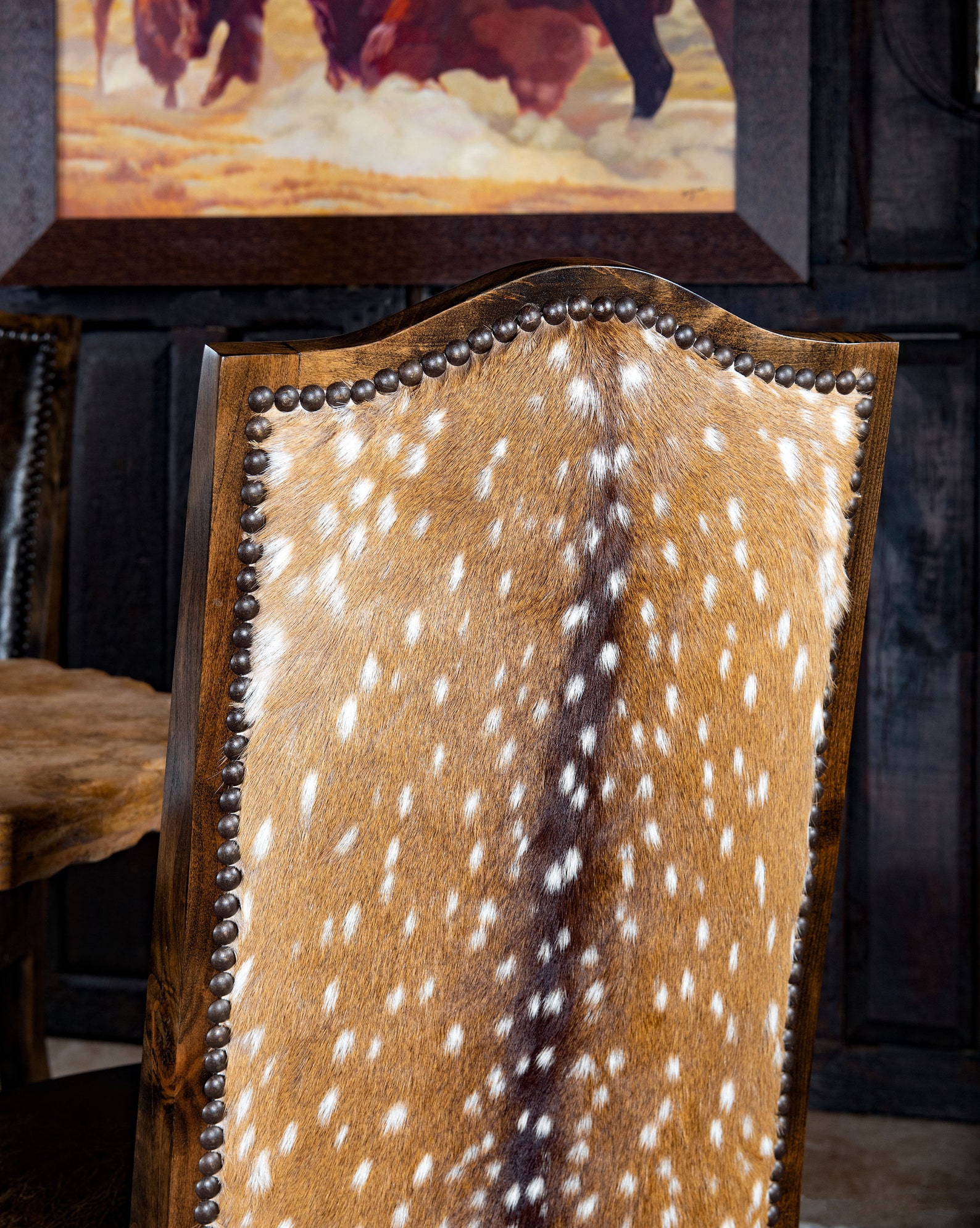 Axis Hide Dining Chair | Fine Leather Furniture - Etsy