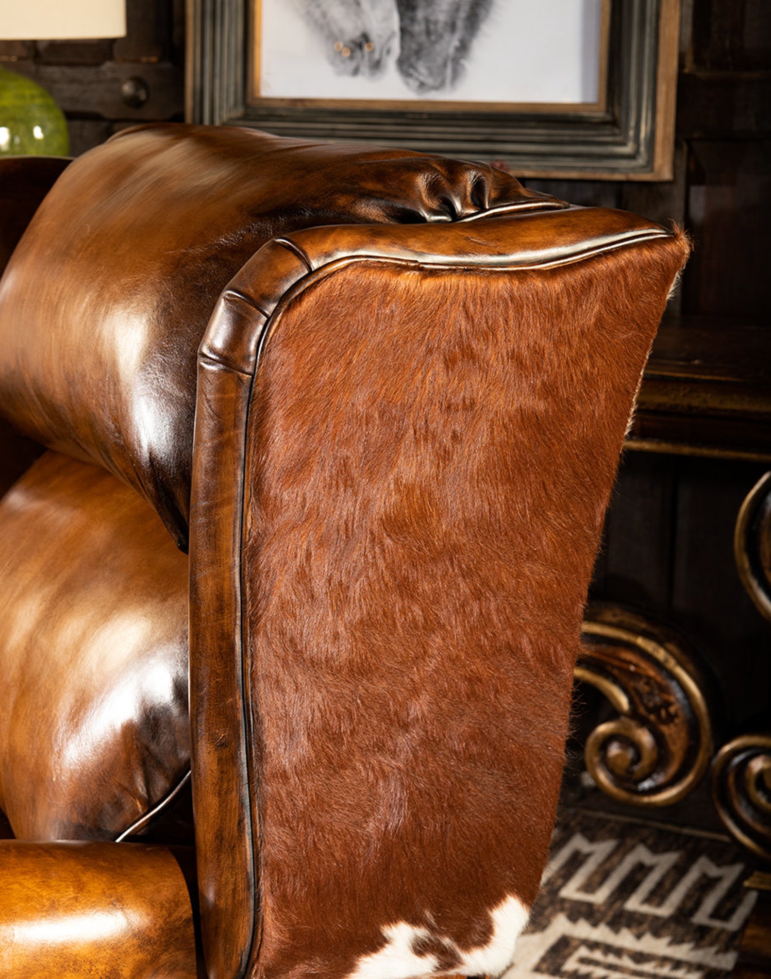 Sadler Leather Recliner | Cowhide | American Made | High Quality ...