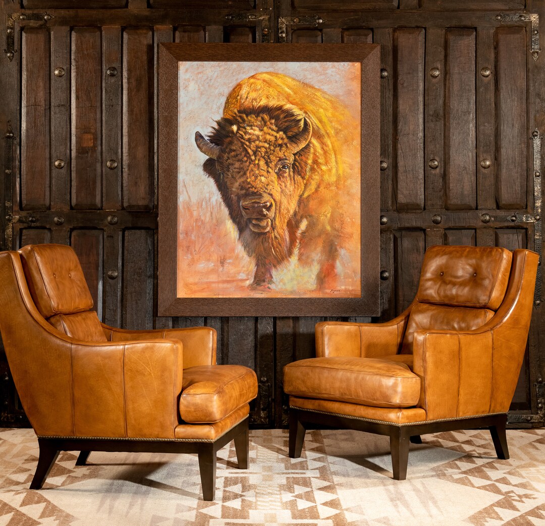 Saddleback Sauvage Chair | Full Grain | American Made - Etsy