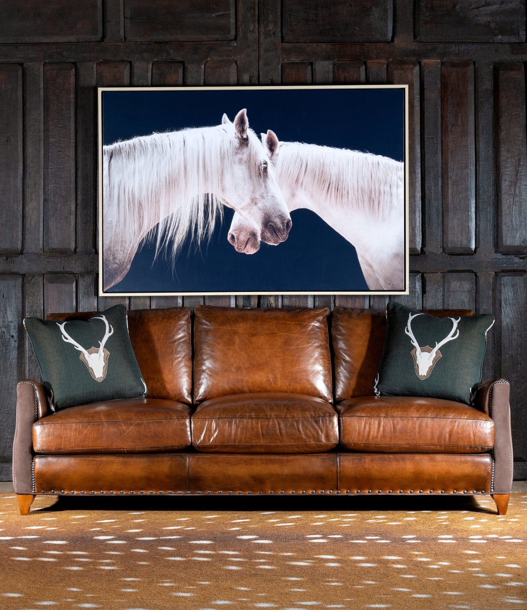 Cowboy AF Leather Sofa | American Made | High Quality | Full Grain - Etsy