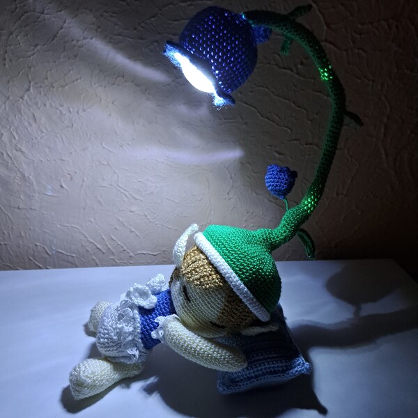 Crochet Flowers Lamp - Etsy