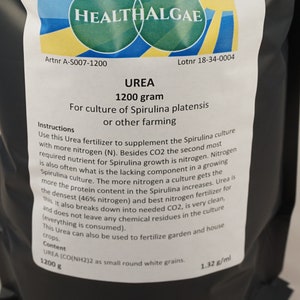 UREA Fertilizer, 1200 G (swedish Grade) for Gardening and Spirulina ...