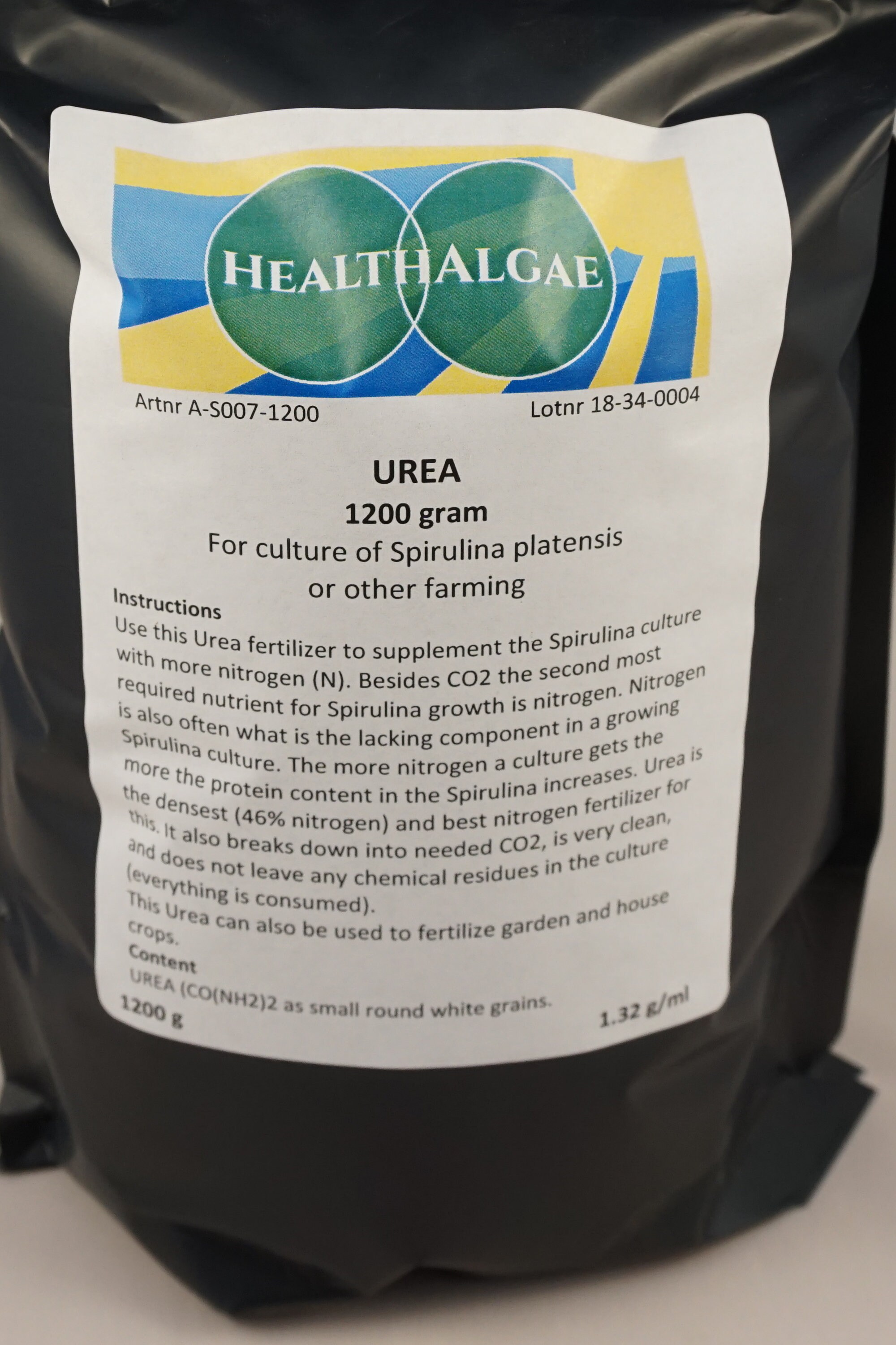 UREA Fertilizer, 1200 G swedish Grade for Gardening and Spirulina ...