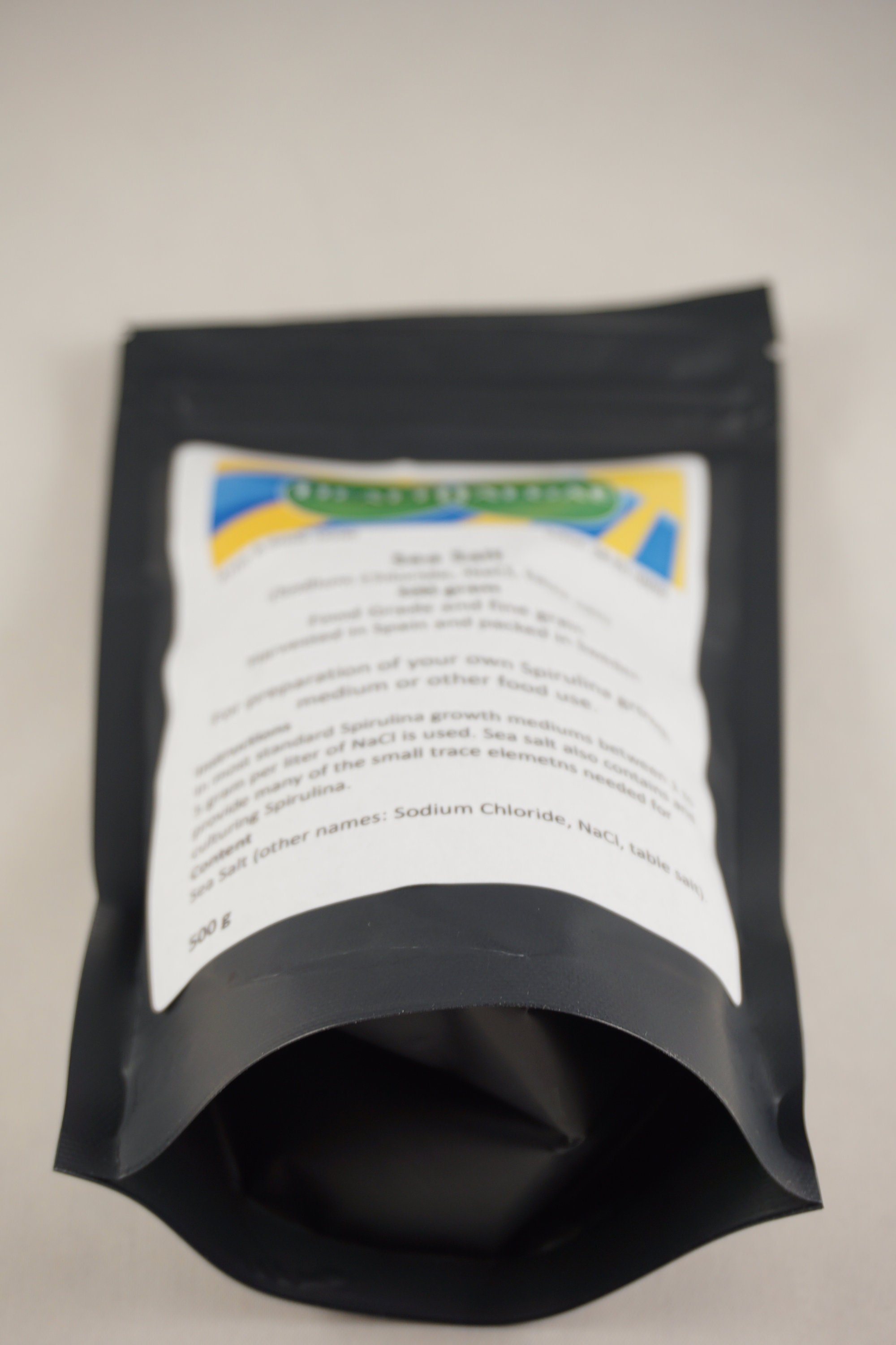 Sea Salt 500 Gram Swedish Food Grade (sodium Chloride/nacl/ Table Salt ...