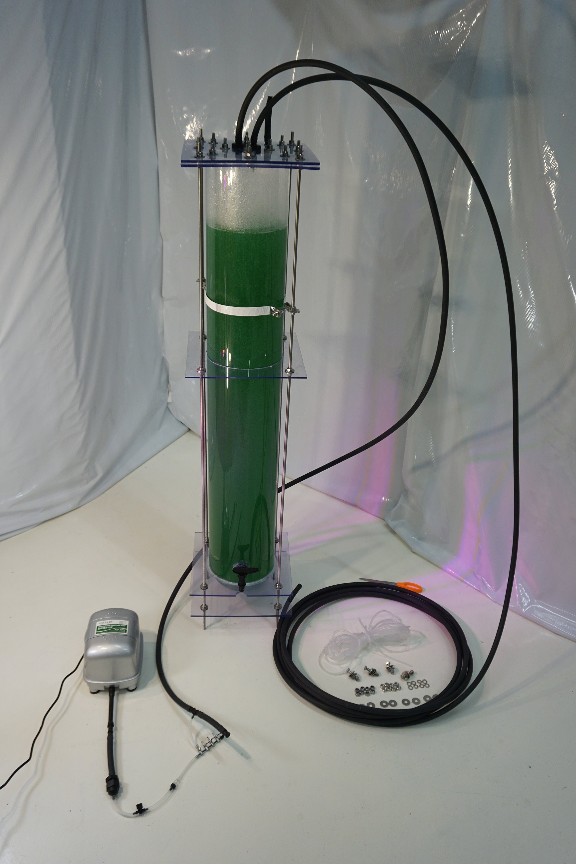 Photobioreactor 30 Liter / 7.9 US Gallons for Home Cultivation of ...