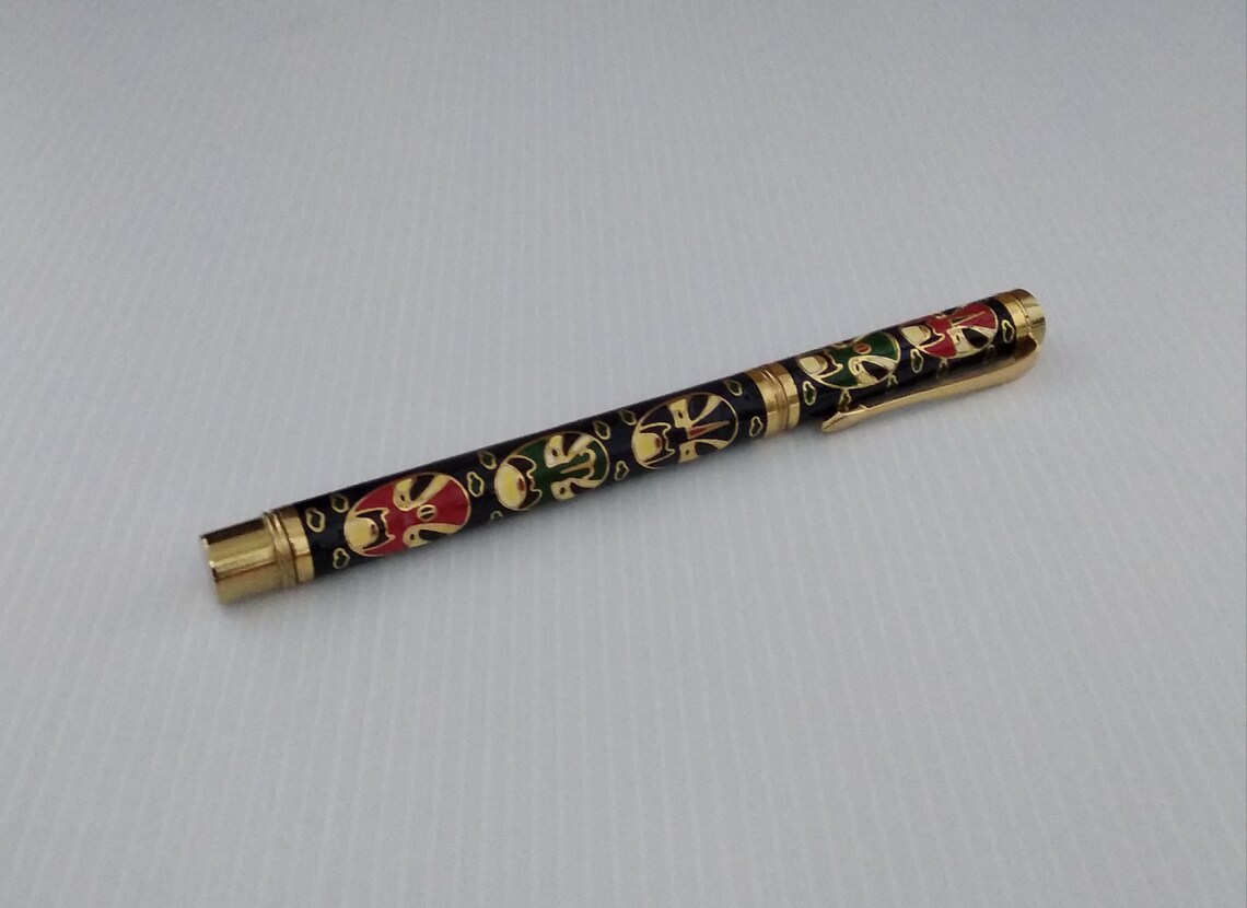 Vintage Beijing Opera Mask Ballpoint Penhand-painted Chinese - Etsy ...