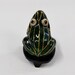 Vintage Chinese Cloisonne Small Frog Toad Figurine,gold Plated Copper ...