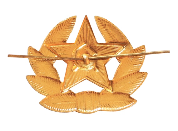 Original Military Russia Army Soviet Cockade Red Star Hammer and sickle ...