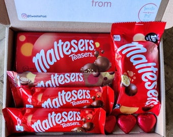 Maltesers Chocolate Hamper Box Gift Personalised Sweet Treat - Etsy UK