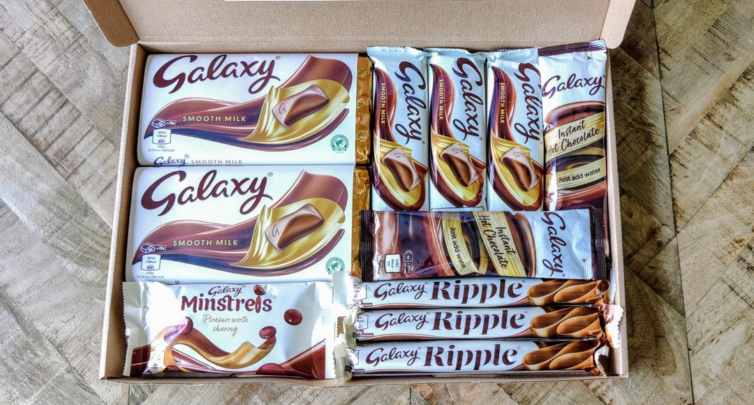 Handmade Galaxy Chocolate Gift Box With Free Personalisation - Etsy UK