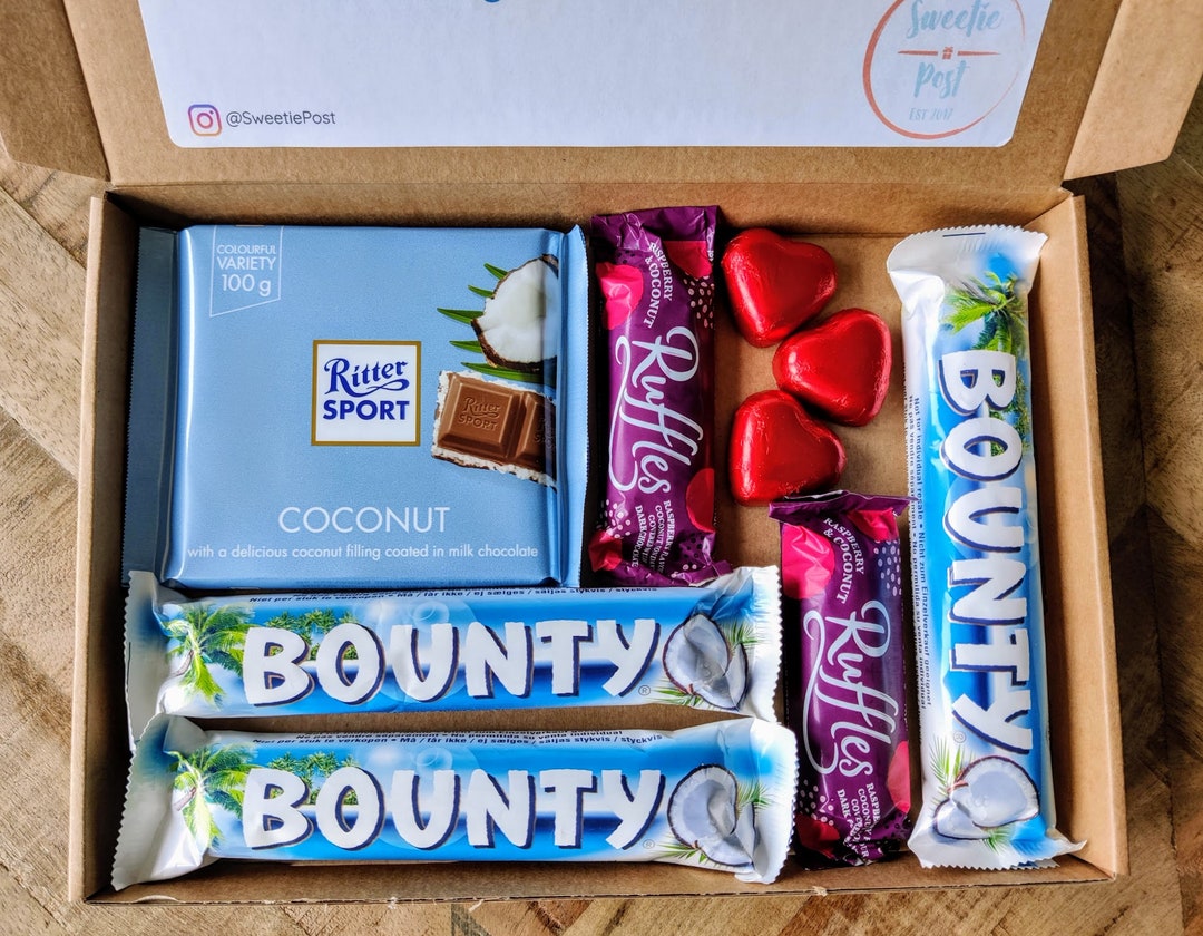 Coconut Bounty and Hearts Gift Box | Bounty Ritter Ruffles Coconut ...