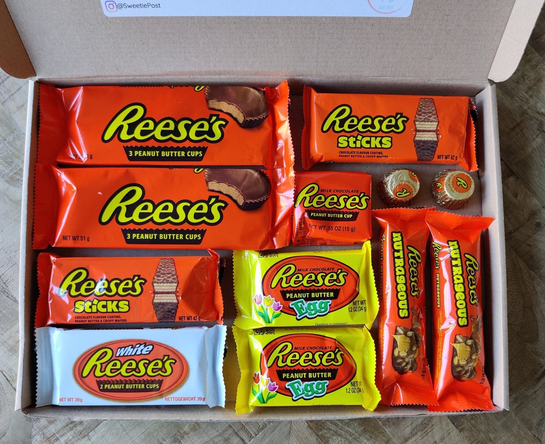 Reeses Novelty Gift Box Handmade Reese's Hamper Reeces Chocolate ...