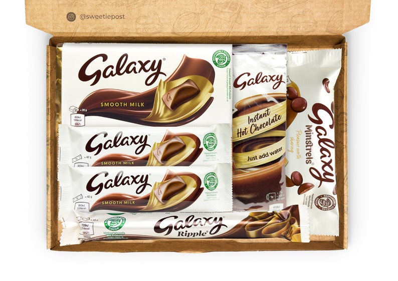 Handmade Galaxy Chocolate Gift Box With Free Personalisation - Etsy New ...