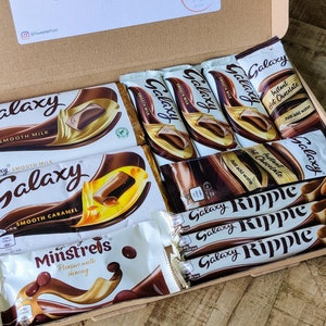 Handmade Galaxy Chocolate Gift Box With Free Personalisation - Etsy UK