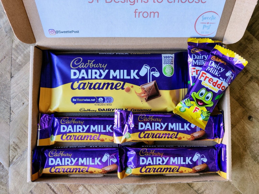 Caramel Gift Box Handmade Cadbury Caramel Letterbox Hamper - Etsy