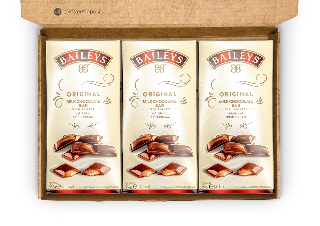 Baileys Chocolate Gift Box Milk Chocolate Baileys - Etsy